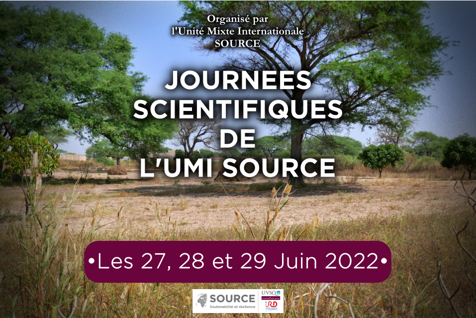 Les journées scientifiques de l'UMI SOURCE - UMI-SOURCE