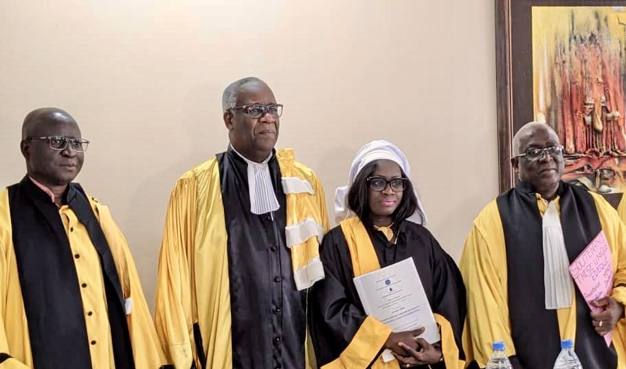 Soutenance d'Anastasie MENDY ( Antenne Sénégal, UMI SOURCE) - UMI-SOURCE